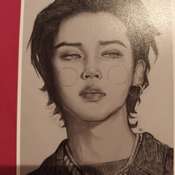 Yoon Beanie Art Print NEW kpop Fanart - Etsy