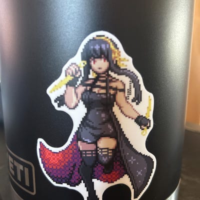 Final Fantasy VII Remake Pixel Art Stickers Cloud Strife, Sephiroth ...