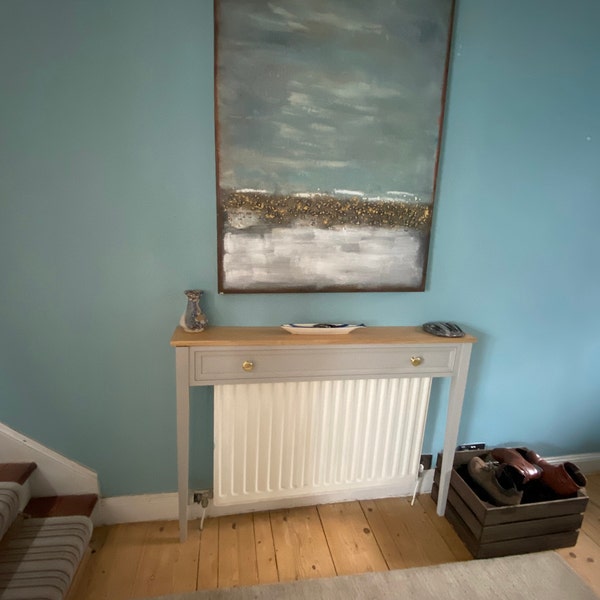 1000mm Tall Elegant Radiator Cover, Table Shelf, Console Table. - Etsy UK