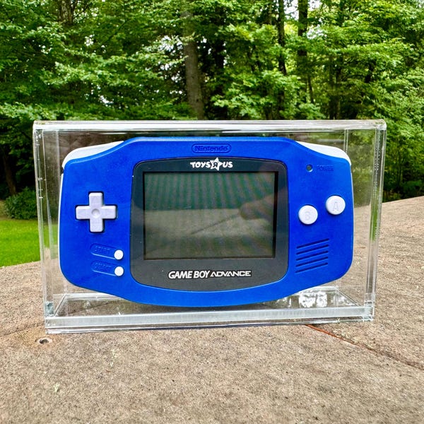 Game Boy Advance System Cartvault Acrylic Gameboy Advance System ...