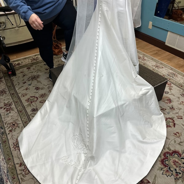 Little Girls' Holy Communion Veil, Veil With Pendants, Beaded Veils ...