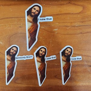 Jesus I Saw That Magnet, Fridge Magnet, Funny Magnet Gift, Jesus ...
