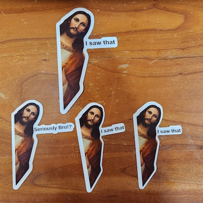 Jesus I Saw That Magnet, Fridge Magnet, Funny Magnet Gift, Jesus ...