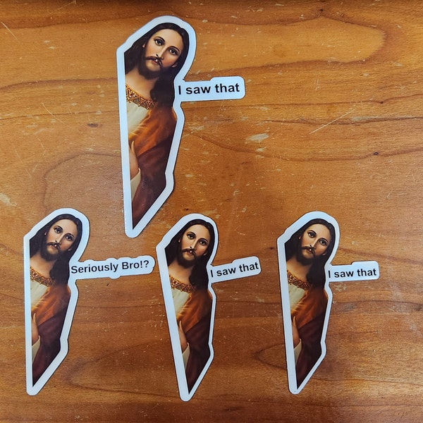 Jesus I Saw That Magnet, Fridge Magnet, Funny Magnet Gift, Jesus ...