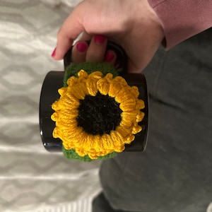 Crochet Flower Mug Cozy Instant Download PDF Pattern - Etsy