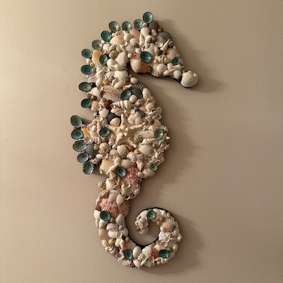 Sea Turtle, Shelf Table Sitter, Oyster Shell, Nautical Decor, Gifts for ...