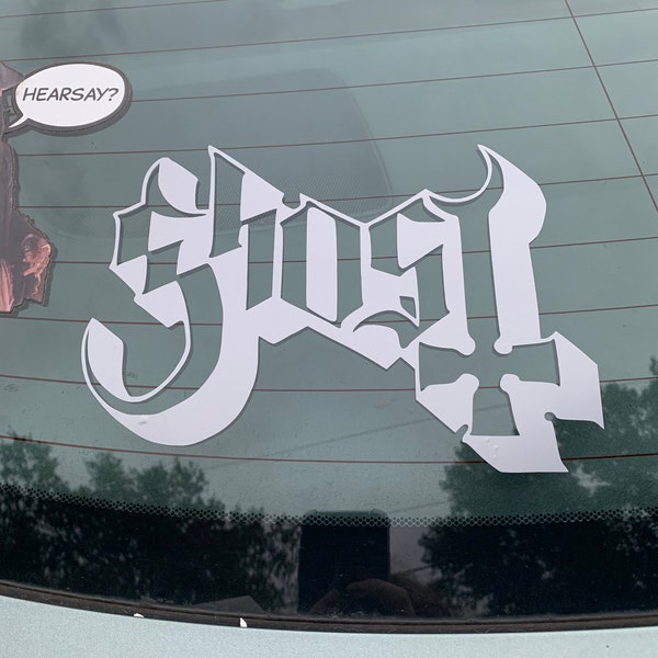 Ghost Vinyl Decal - Etsy