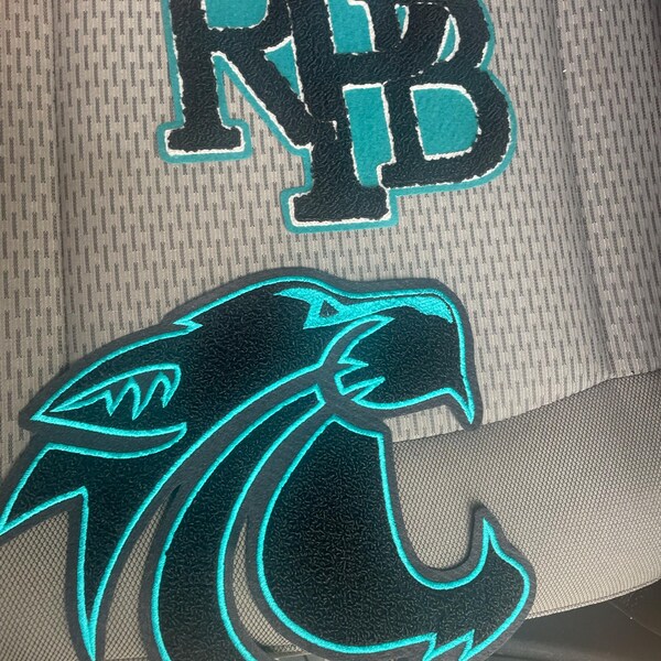 Chenille Custom Letterman Jacket Patch Made in USA - Etsy