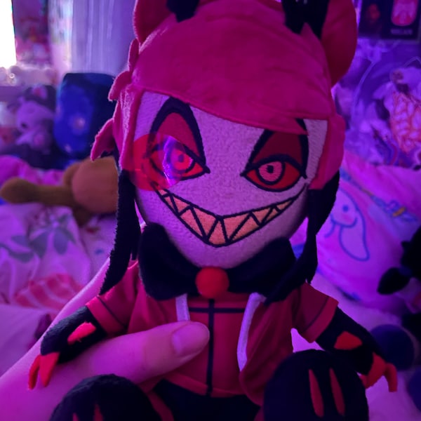 Vox Assistant | Unofficial Hazbin Hotel Plushie - Etsy