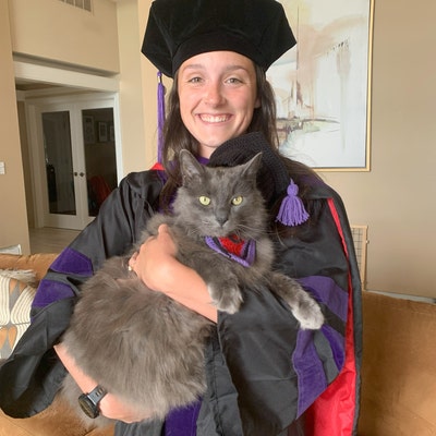 Graduation Costume for Cat, Graduation Cat Cap, Gift for Cat Lover, Cat ...