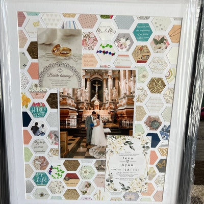 Wedding Card Keepsake, Wedding Card Art, Wedding Card Idea - Etsy