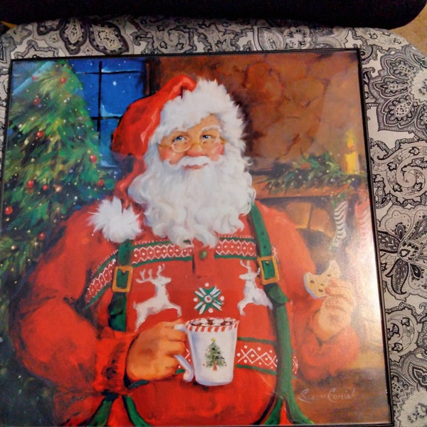 Cocoa for Santa Art by Susan Comish - Etsy