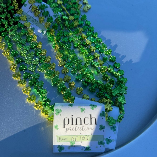 PRINTABLE St. Patricks Treat Tag, St. Pattys Gift Tag, Pinch Protection ...