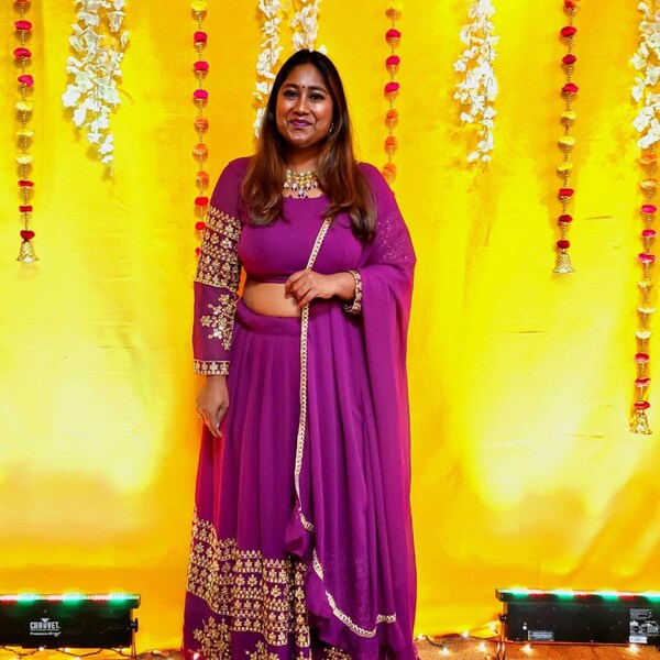 Infuse Your Wardrobe With Grace of Chinon Jacket Lehenga Choli Ready to ...