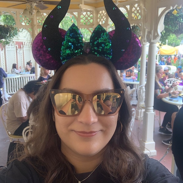 Malficent Ears, Mickey Ears, Mistress of All Evil Ears, Evil Mickey ...