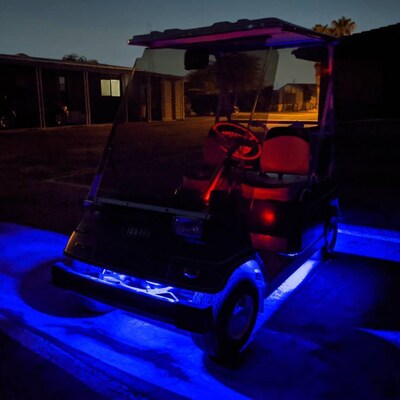 4 Pcs Blue Motorcycle LED Accent Underglow Lighting Bike Lights 12v - Etsy