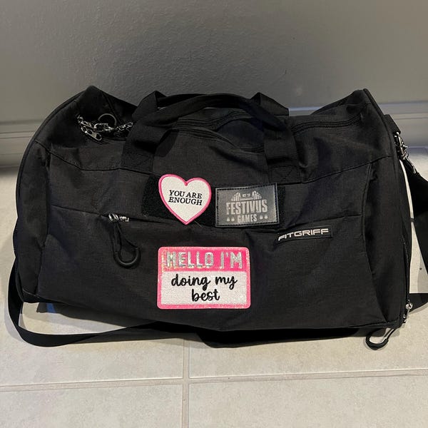 Hot Pink Jesus Loves You Valentine's Day Christian Iron-on Patches ...