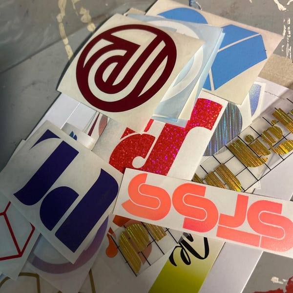 PL Pretty Lights OG Logo Decal Sticker, Car Decal, Laptop Decal, Window ...