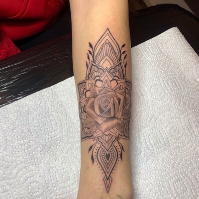 Feminine and Floral Design for Chik Tattoo Tattoo. Instant Download of ...