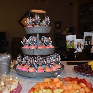 Female Powerlifting Face Cupcake Toppers,muscle Women Party Themed,gym ...