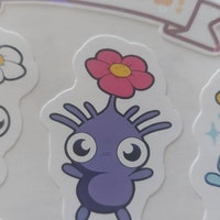 Pikmin Chibi Sticker Set - Etsy