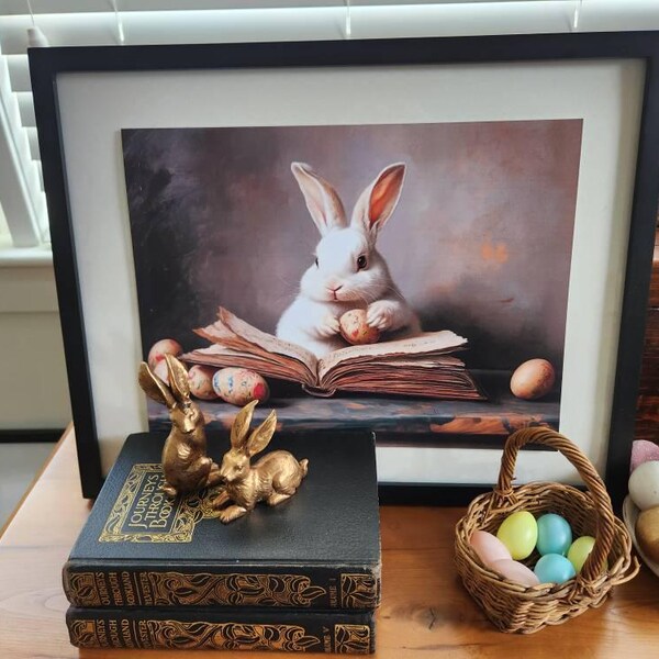 Vintage Still Life With Books Candle and Flowers Painting | Romantic ...