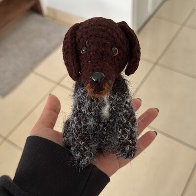 Custom Stuffed Dog, Custom Dog Plush, Custom Crochet Dog, Dog Replica ...