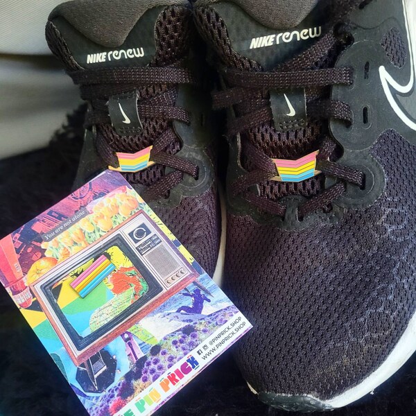 Pansexual Lace Locks — Small Subtle Gay Pride Shoelace Discreet Shoe ...