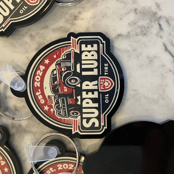 Custom Keychains With Your Logo, Full Color Logo Printed Personalized ...