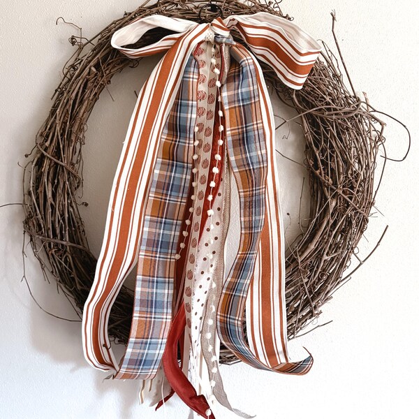 Simply Black and Cream Everyday Ribbon Bundle-wreath Ribbons-(26") - Etsy