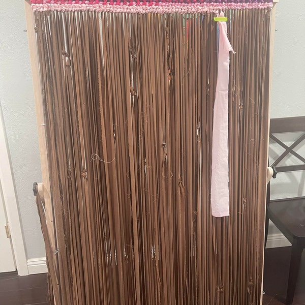 Loom, Big Boy Adjustable Twining Loom With Leg Set, Makes 3' X 5' Rug ...