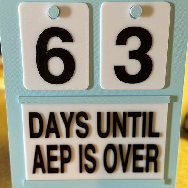 Custom Countdown Board - Personalized Year-round Holiday and Event ...