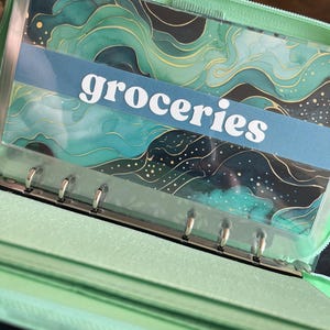 Tabbed Divider Sticker Sheet to Fit B3 Budget Planner Budget With Ira ...