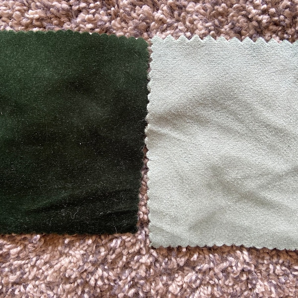 Upholstery Velvet Color Samples for Upholstery Velvet Fabric Sold by ...