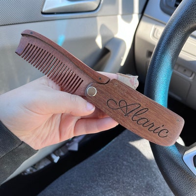 Beard Comb Personalized Comb Engraved Comb Personalized - Etsy