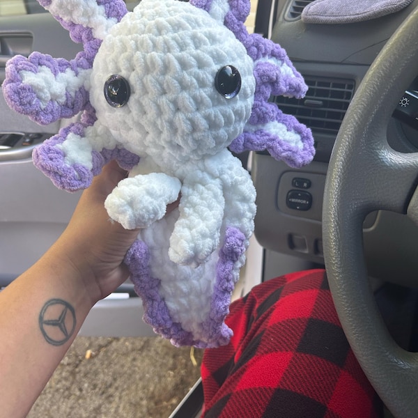 Poppy the Axolotl Lovey Crochet Pattern PDF ONLY - Etsy