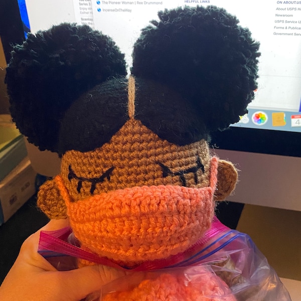 Crochet Doll Face Mask - Etsy