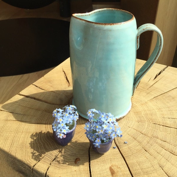 Pottery Pitcher Handmade, Water Pitcher, Ceramic Pitcher, Wine Pitcher ...