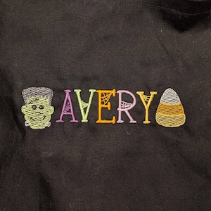 Halloween Spider Embroidery Font Scary Embroidery Design for - Etsy
