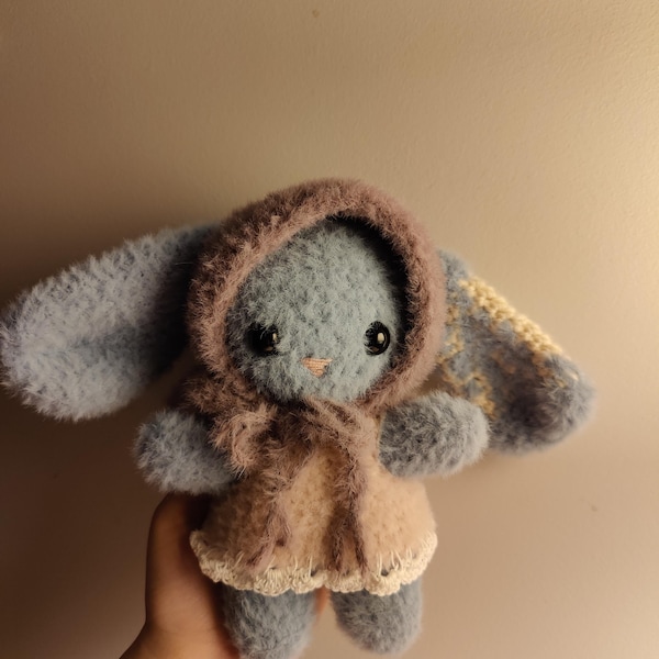 Hooded Dress Bunny Crochet Pattern - Etsy