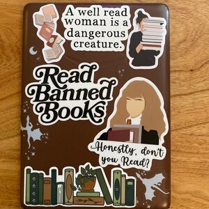 Read Banned Books Sticker / Banned Books Sticker / Reading Sticker ...