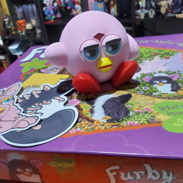 Beelzefurb | 90s Nostalgia | Cursed Gift | Goth Decor | Meme Figure - Etsy