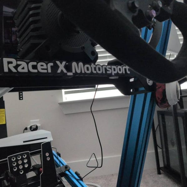 Thrustmaster Racing Wheel Wall Mount | Quick Release Wheel Holder | Sim ...