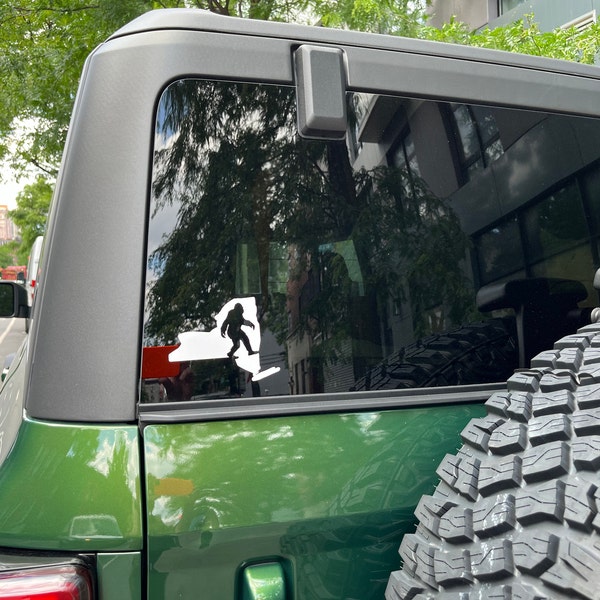 Sasquatch Bigfoot Family Vinyl Decal, Die Cut Sticker, Car Window ...