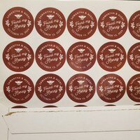 Happy Birthday Favor Stickers With Banner, Girls or Boys Birthday Gift ...