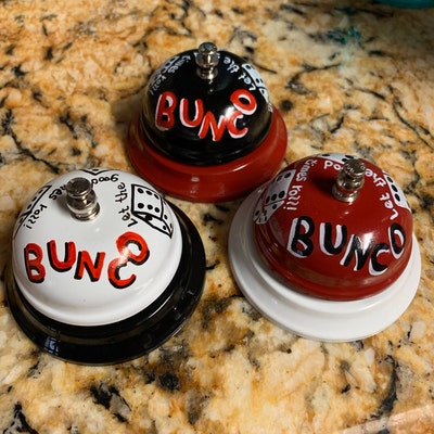 Game, Bunco, Bunko, Dice, Personalize, Cowbell, Service, Call , Hotel ...