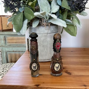 Coffin Flask, Deaths Head Moth Flask, Vampire Flask, Gothic Coffin ...