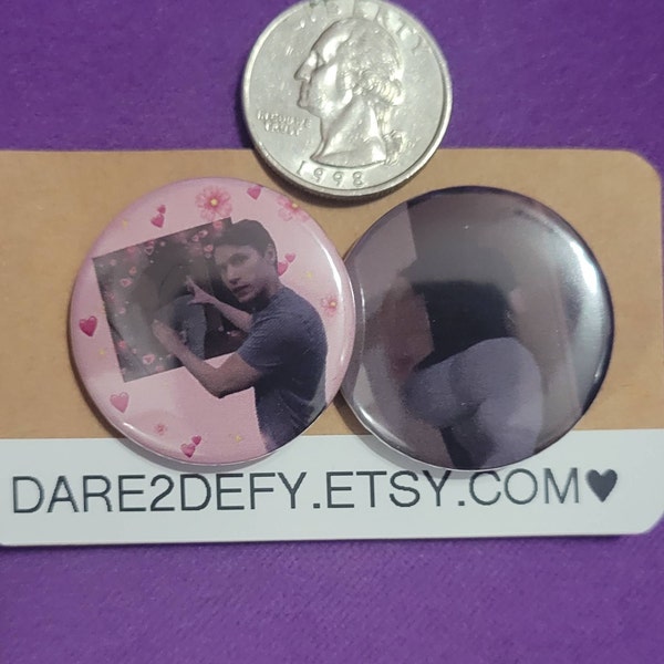 Jerma985 - Jerma Twitch Dumptruck / Dumpy Meme Pins - Set of 2 Pinback ...