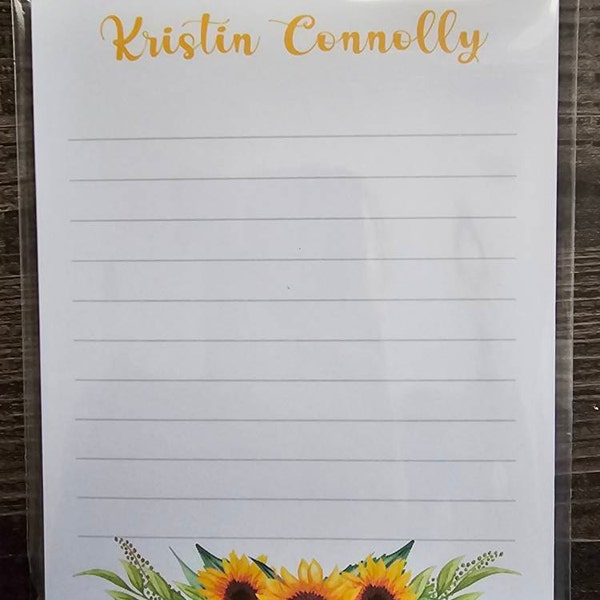 Personalized Grocery List Notepad, Design Your Own, Fridge Notepad ...