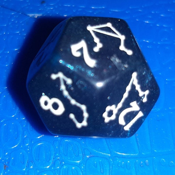 Chess Dice, Engraving Laminate, Square Corners, Black & Gold, Single D6 ...